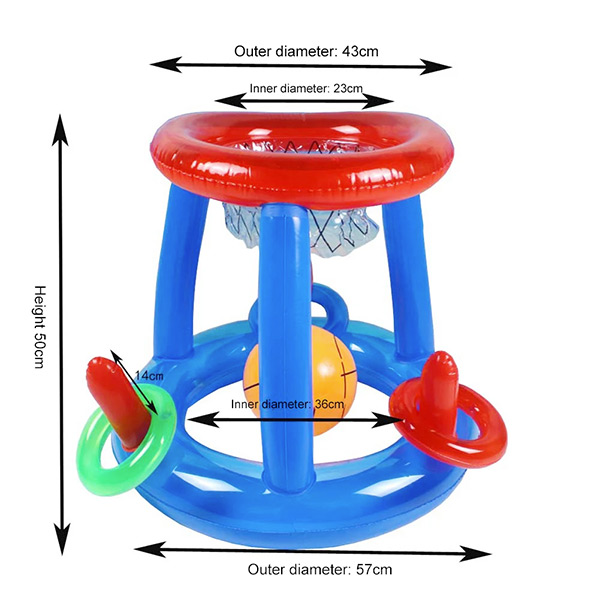 Košarkaški obruč za bazen na napuhavanje | DUNKSPLASH – hr.vilfino.com